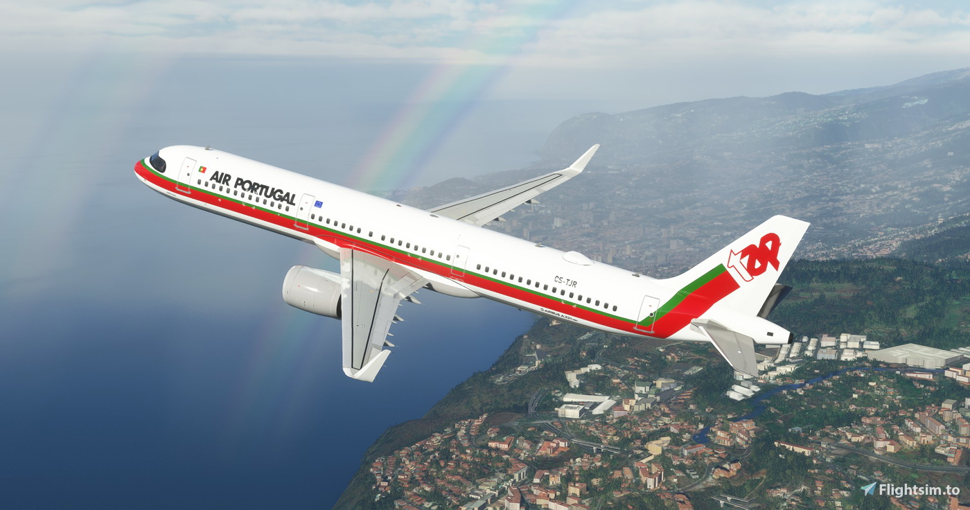 TAP Air Portugal "1979 livery" "CS-TJR" LatinVFR A321 Neo leap for ...