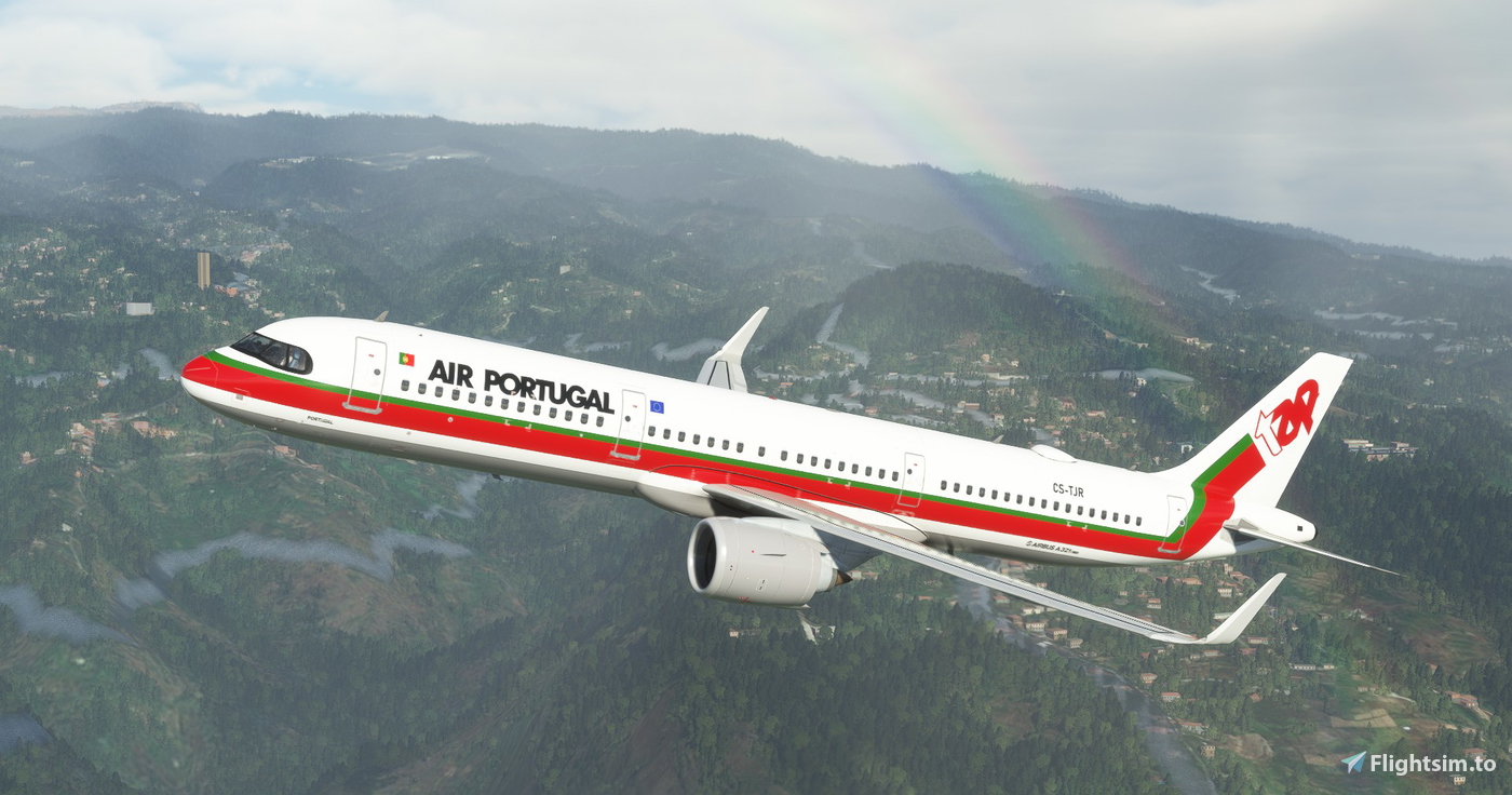 TAP Air Portugal "1979 livery" "CS-TJR" LatinVFR A321 Neo leap for ...