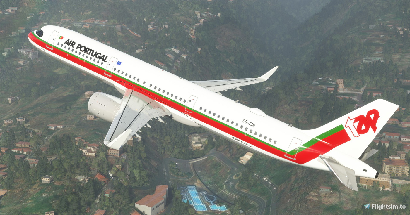 TAP Air Portugal "1979 livery" "CS-TJR" LatinVFR A321 Neo leap for ...