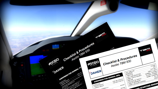 ATR 42/72-600 Checklist for Microsoft Flight Simulator | MSFS