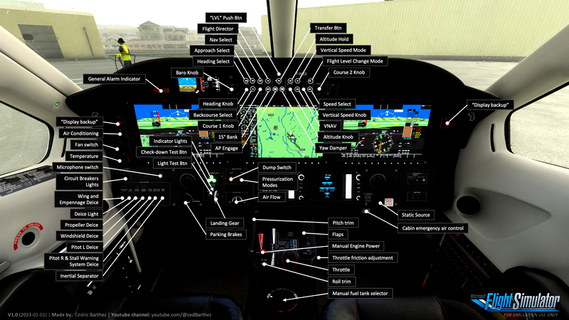 TBM 930 - Checklists & Procedures for Microsoft Flight Simulator | MSFS