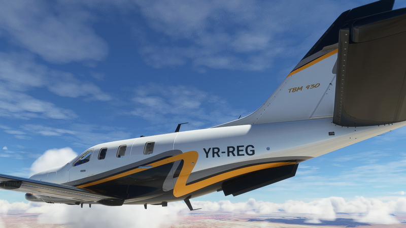 Daher TBM 930 Liveries for Microsoft Flight Simulator | MSFS
