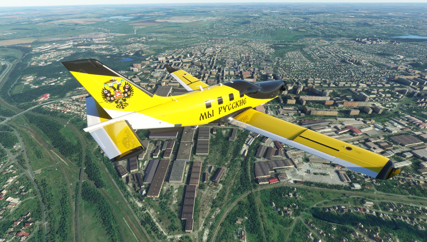 TBM 930 Livery Russian Imperial Flag Theme for Microsoft Flight ...
