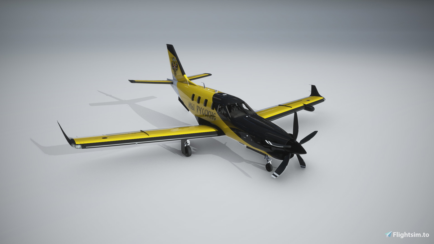 TBM 930 Livery Russian Imperial Flag Theme for Microsoft Flight ...