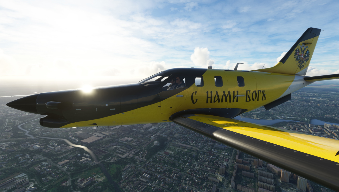TBM 930 Livery Russian Imperial Flag Theme for Microsoft Flight ...