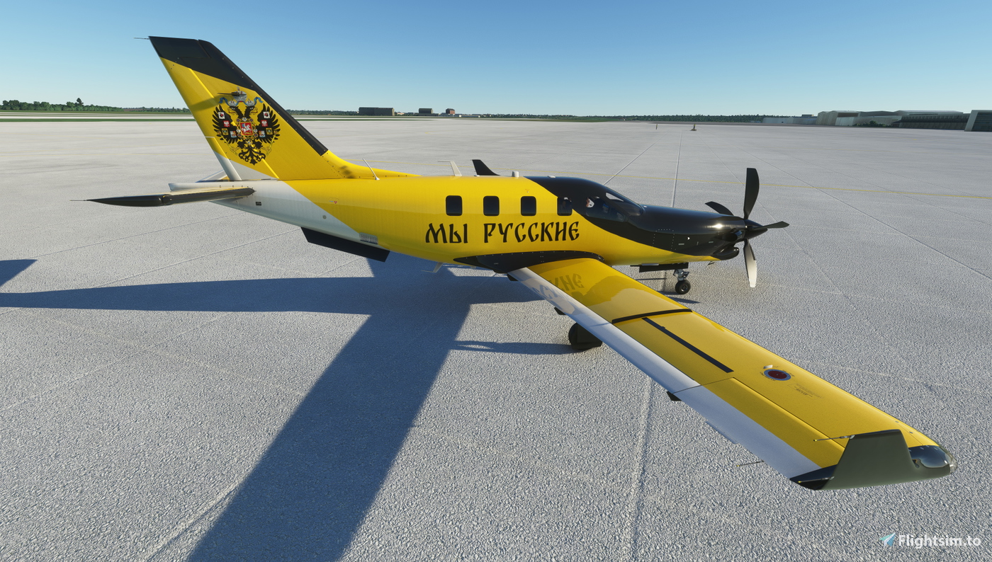 TBM 930 Livery Russian Imperial Flag Theme for Microsoft Flight ...