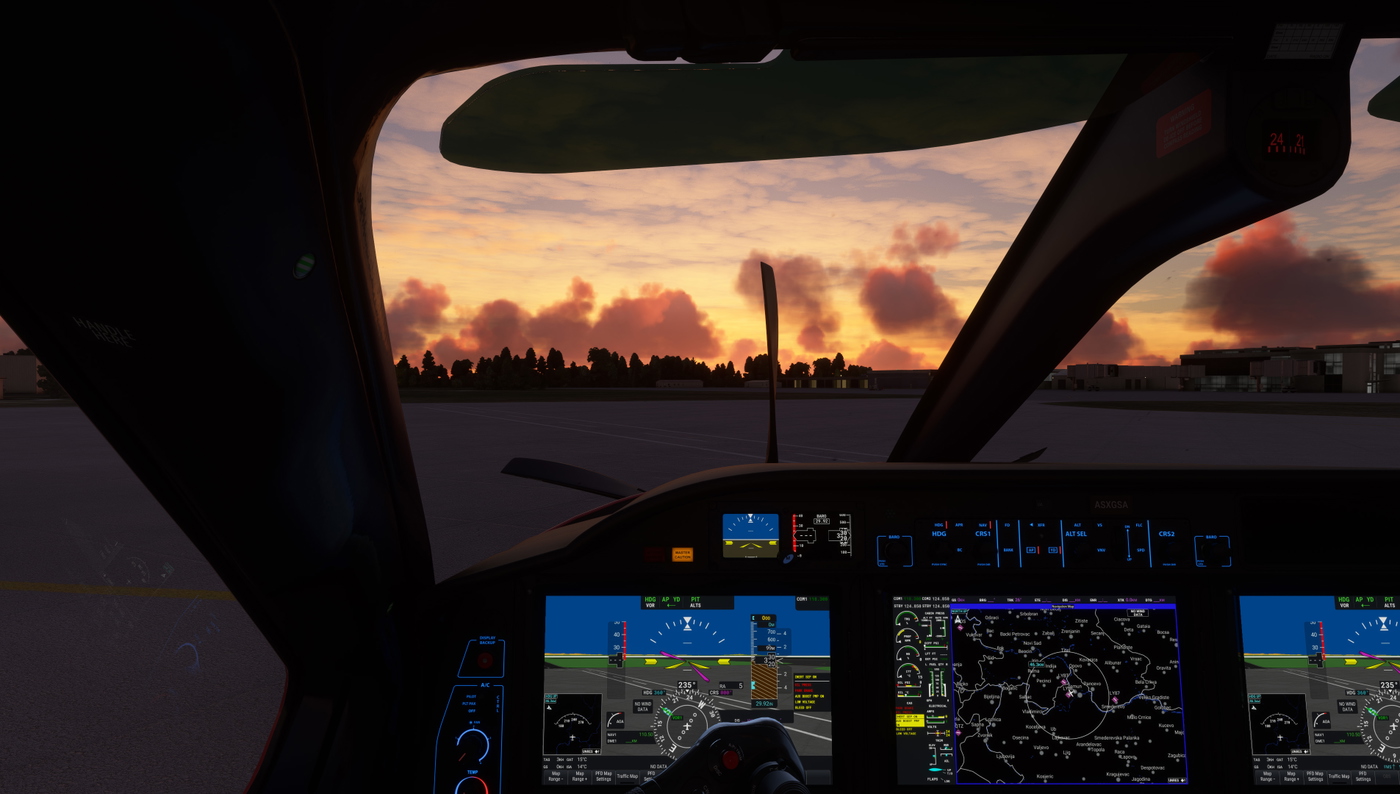 TBM 930 Livery Serbian Flag Theme for Microsoft Flight Simulator | MSFS
