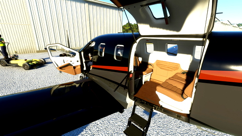 TBM 930 Tuxedo supreme XXL pack V2.1 (10 liverys & cabin designs) 对于 ...