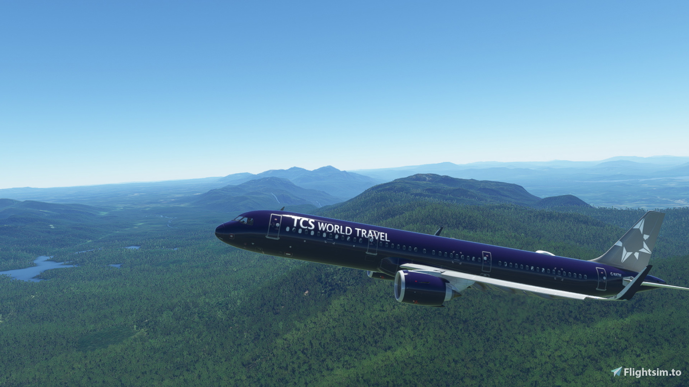 TCS TRAVEL WORLD A321NEO 8K for Microsoft Flight Simulator | MSFS