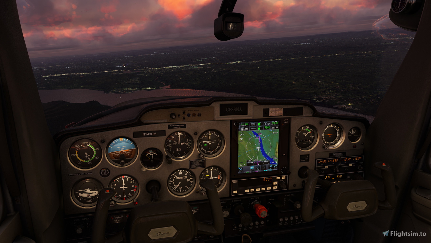 TDS GTN 750Xi Cockpit Integration / WBSim C152 for Microsoft Flight ...