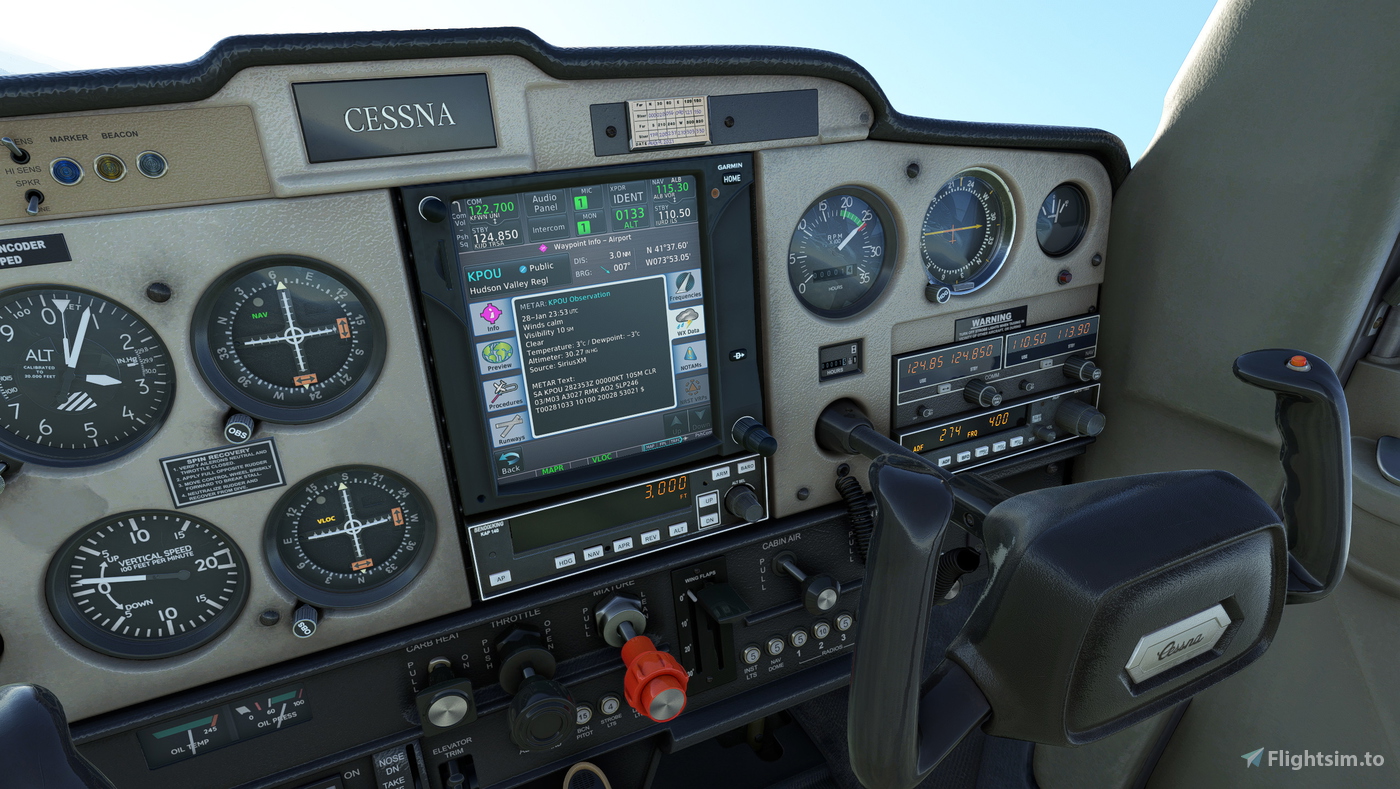 TDS GTN 750Xi Cockpit Integration / WBSim C152 for Microsoft Flight ...
