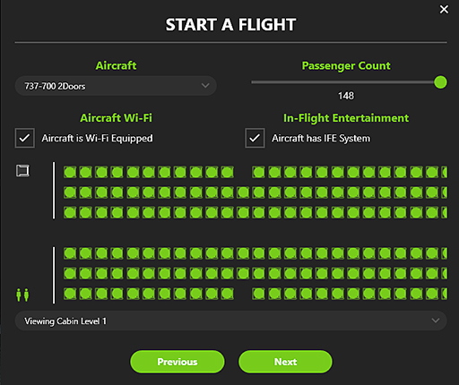 TFDi DesignPACX configuration seat B737-700 (148 seat) for Microsoft ...