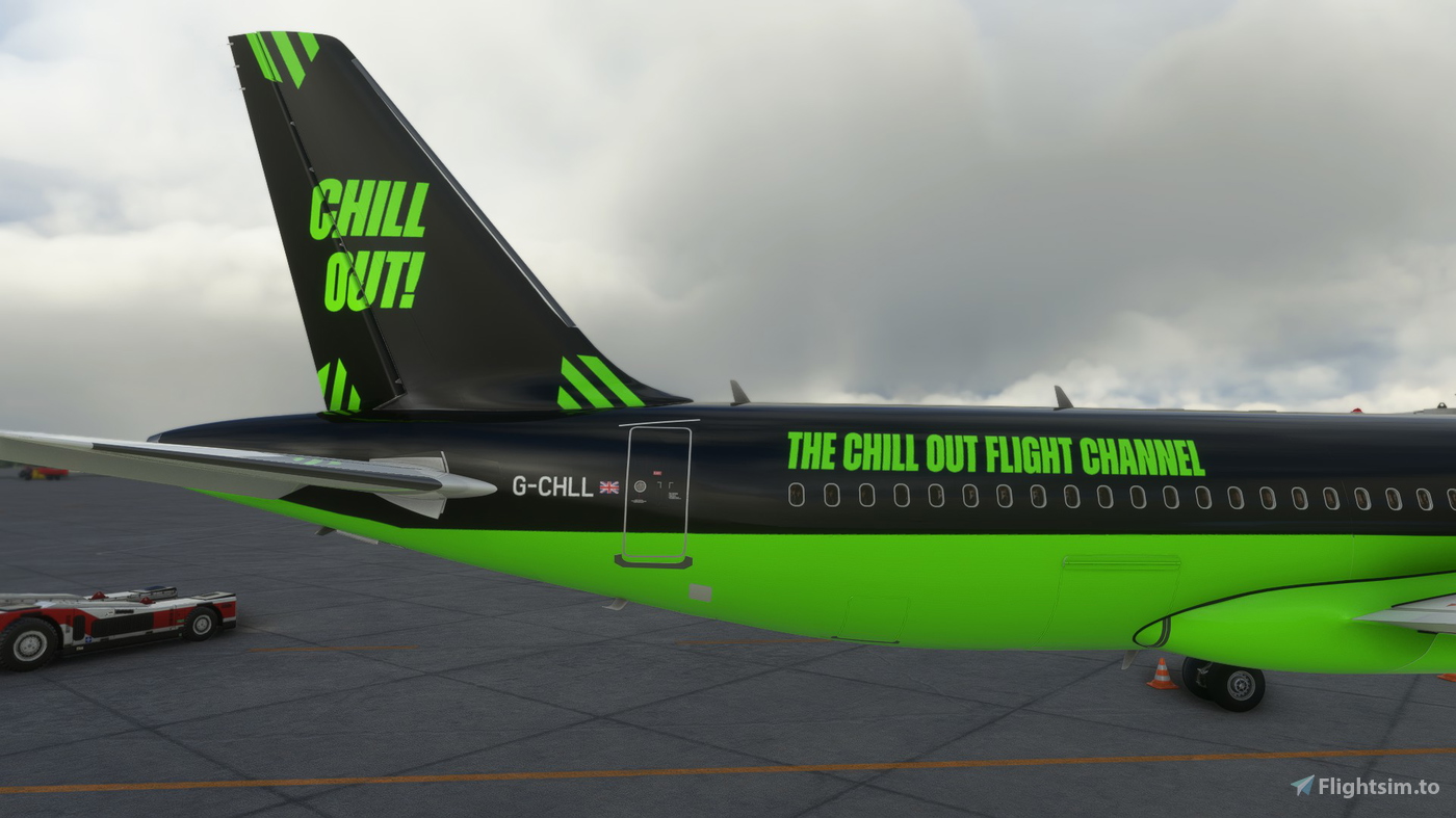 The Chill Out Flight Channel Livery A32NX for Microsoft Flight ...