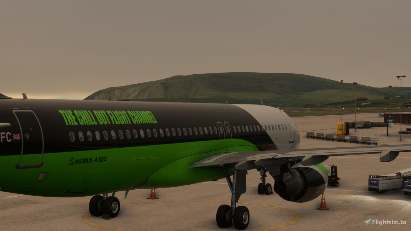 The Chill Out Flight Channel Livery Fenix A320 pour Microsoft Flight ...