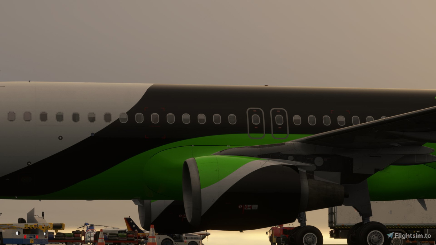 The Chill Out Flight Channel Livery Fenix A320 pour Microsoft Flight ...