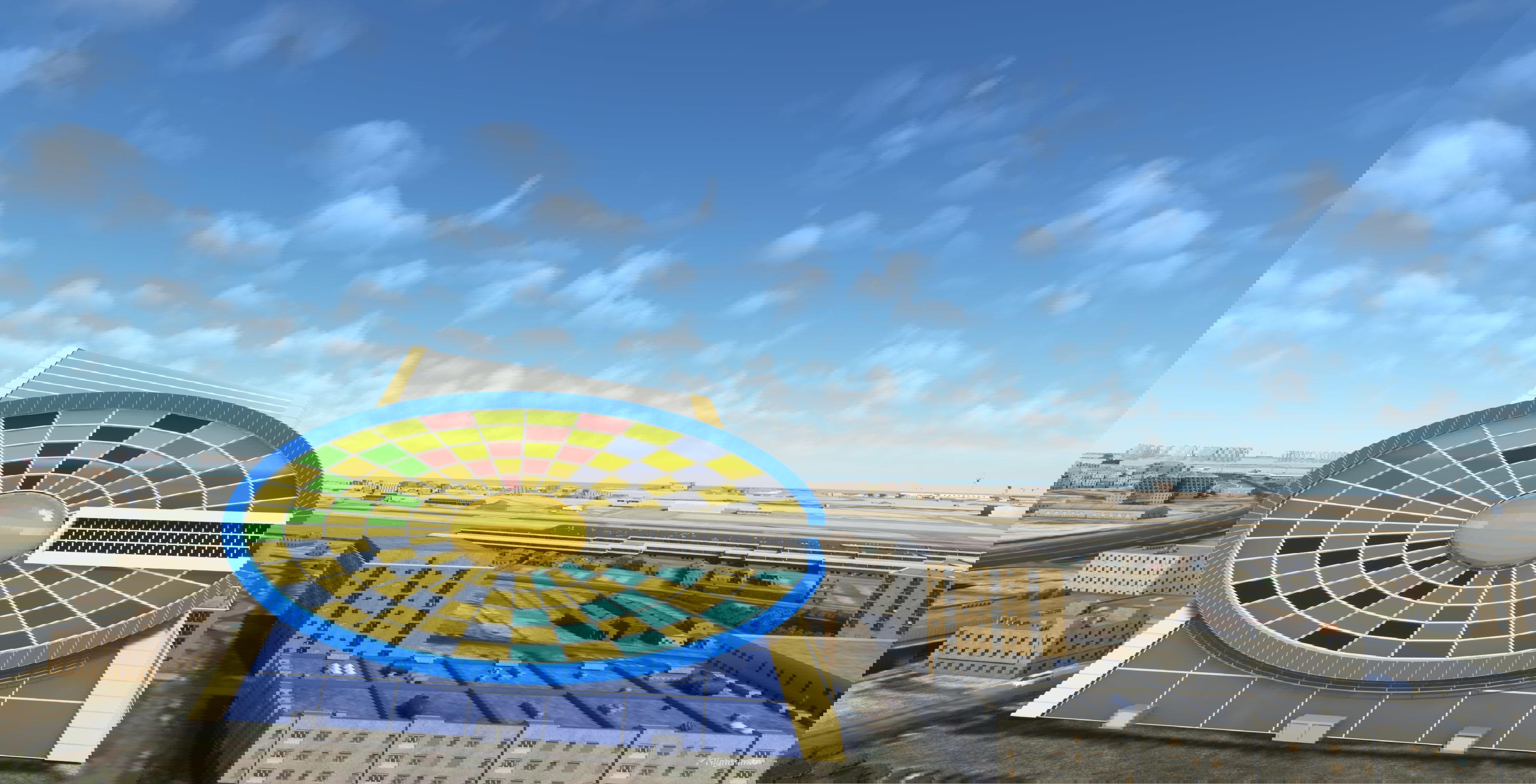 The Eye Of Doha for Microsoft Flight Simulator | MSFS