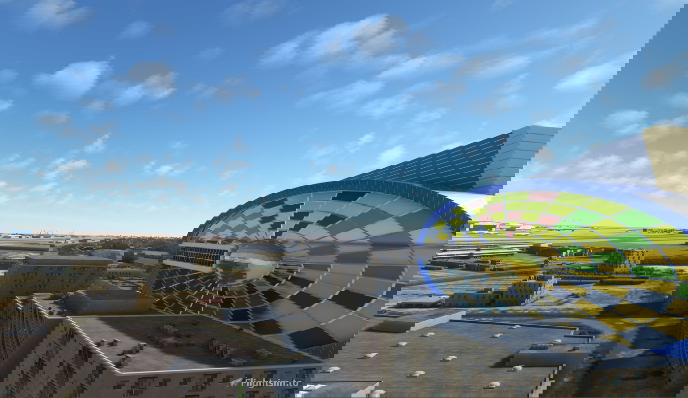 The Eye Of Doha for Microsoft Flight Simulator | MSFS