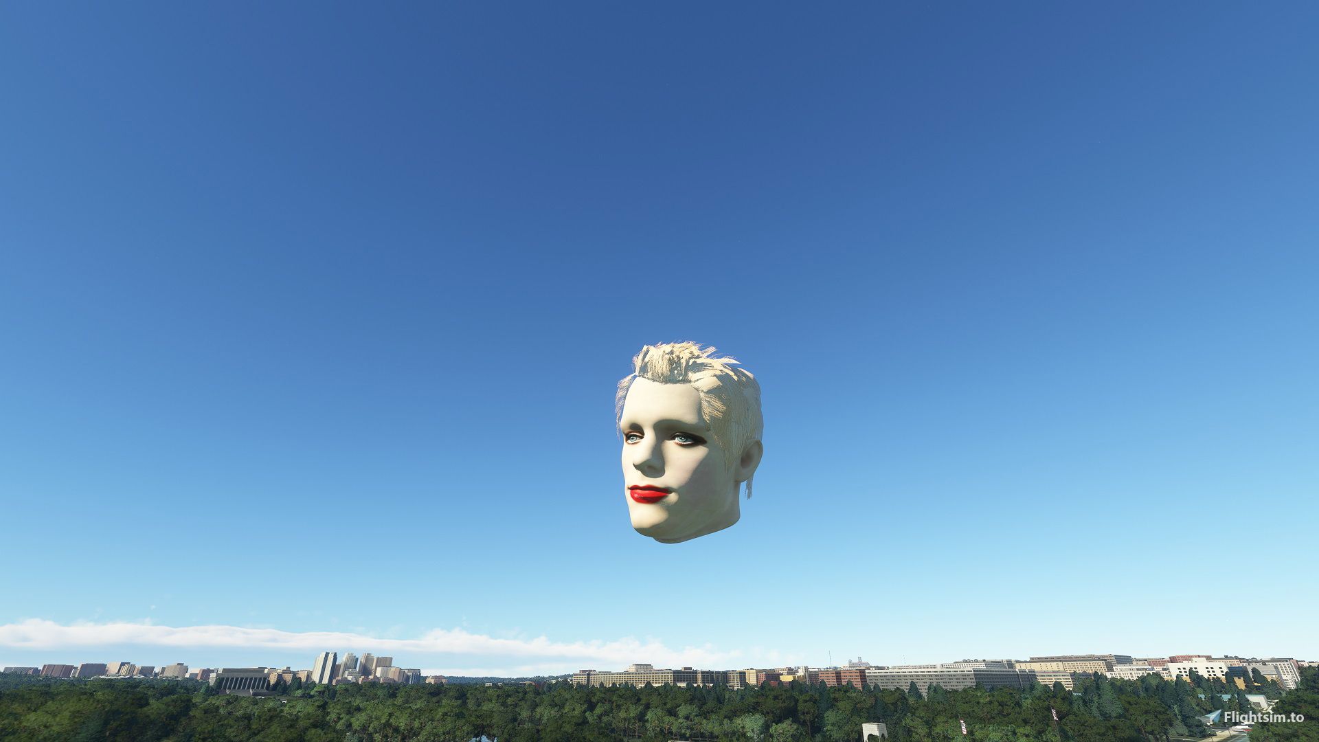 The Flying head livery, FlyingSwissLady001 - MSFS Add-on - Flightsim.to