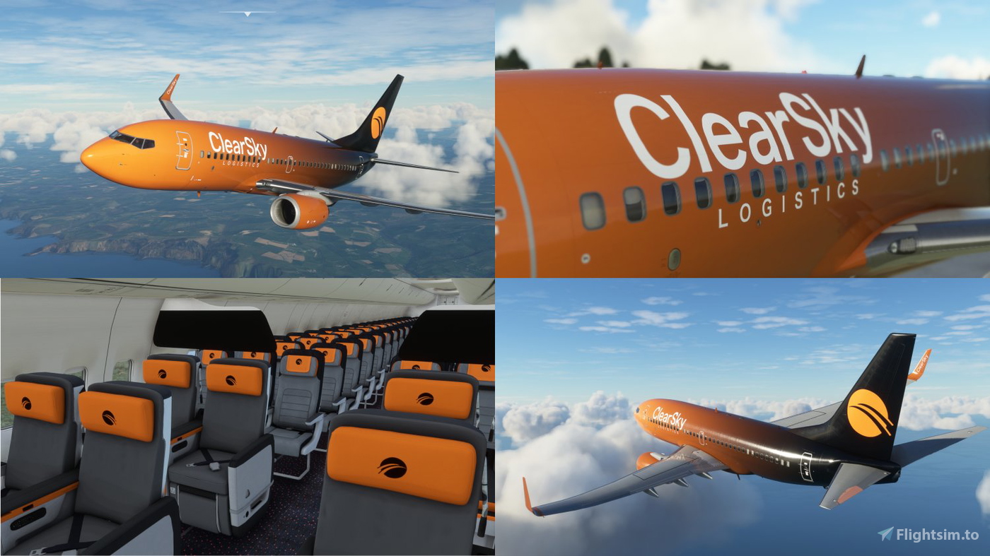 The Skypark Livery Pack - Boeing 737-700 PMDG のために Microsoft Flight ...