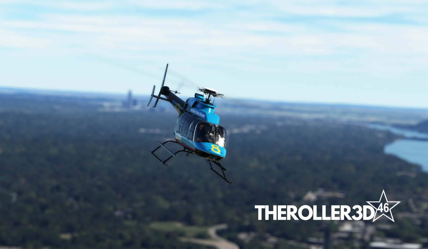 Throwback: KTUL Tulsa Ranger 8 from the 90s - Bell 407 Livery 8K 对于 ...