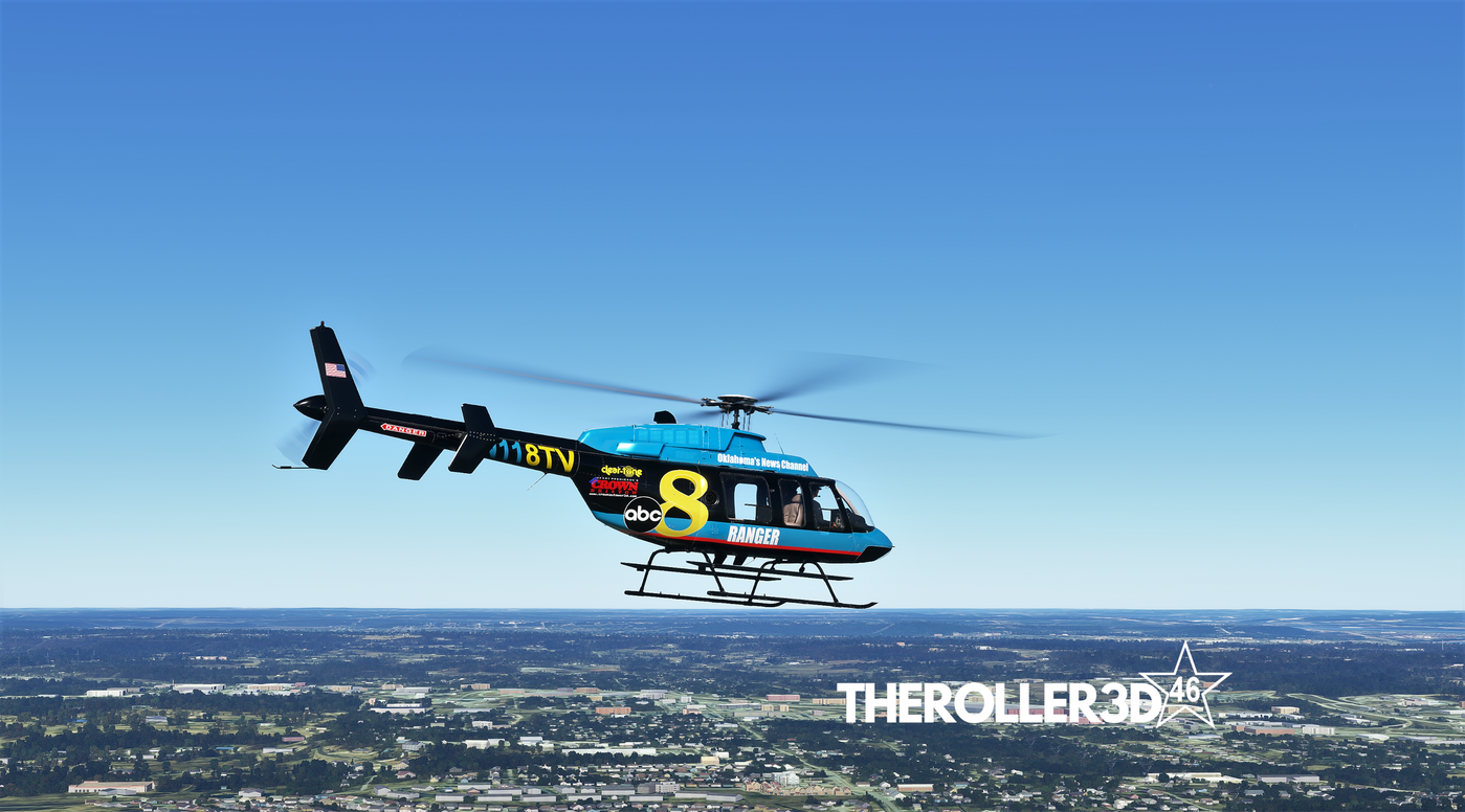 Throwback: KTUL Tulsa Ranger 8 from the 90s - Bell 407 Livery 8K 对于 ...