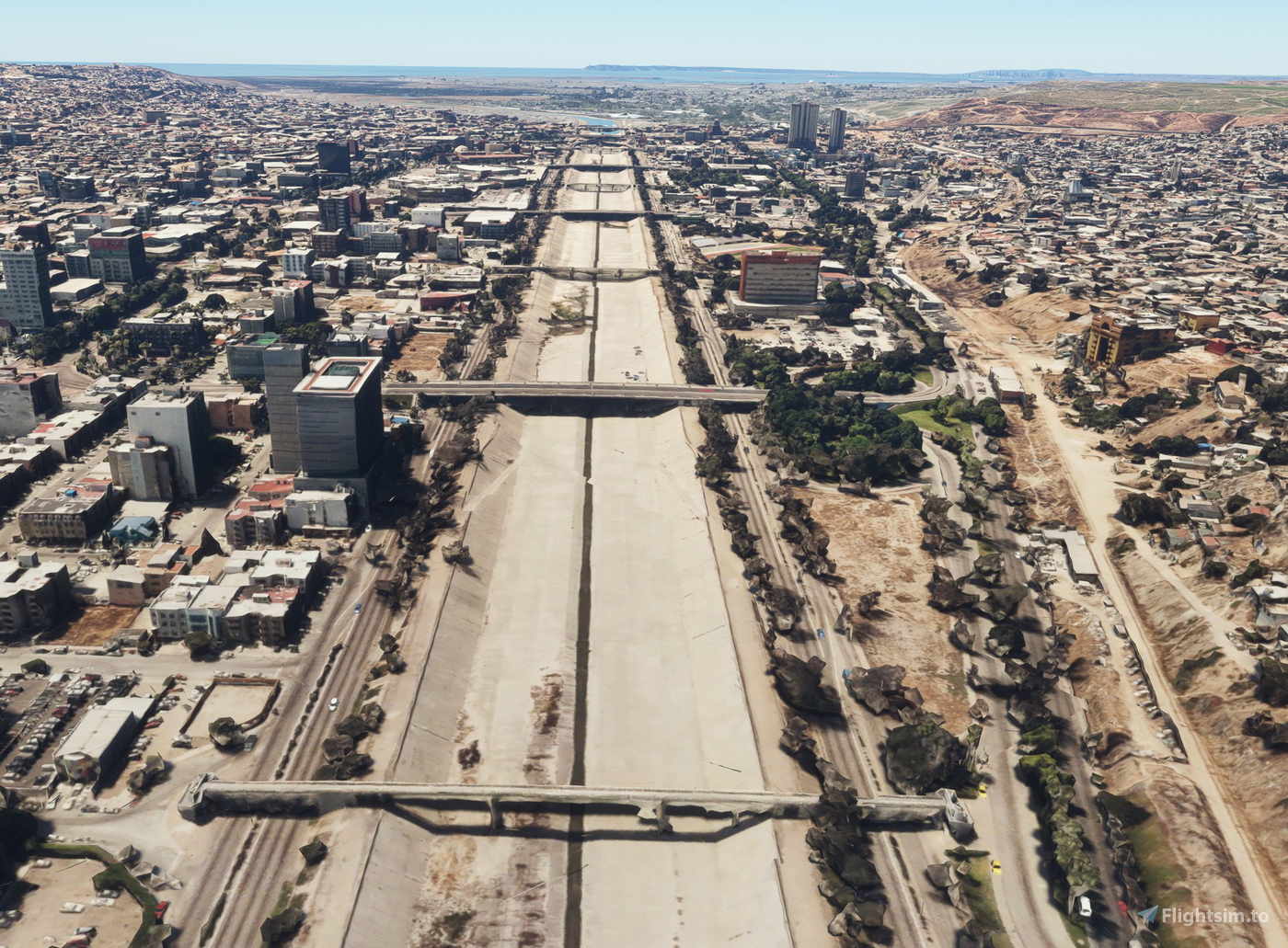 Tijuana - Mexico - Extension towards the airport and the south for ...
