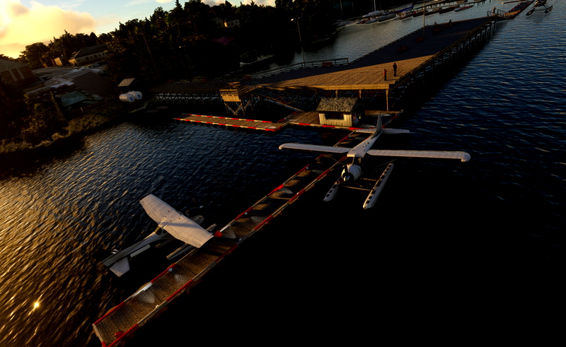 Tofino Seaplane Base CAB4 for Microsoft Flight Simulator | MSFS