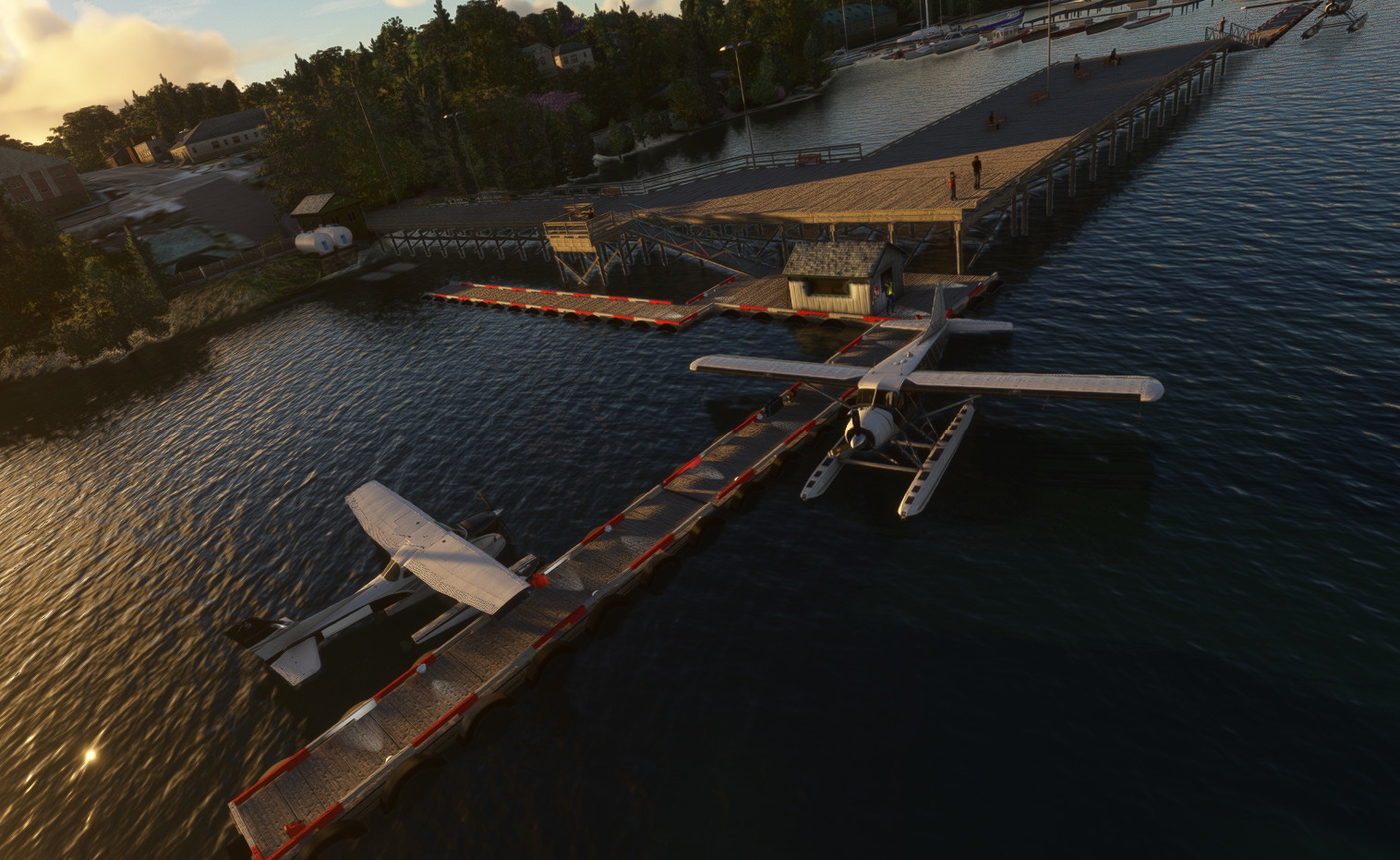 Tofino Seaplane Base CAB4 for Microsoft Flight Simulator | MSFS