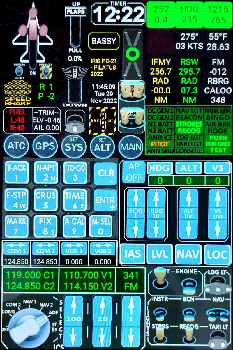 Touch Portal Pages for Microsoft Flight Simulator | MSFS | Flightsim.to