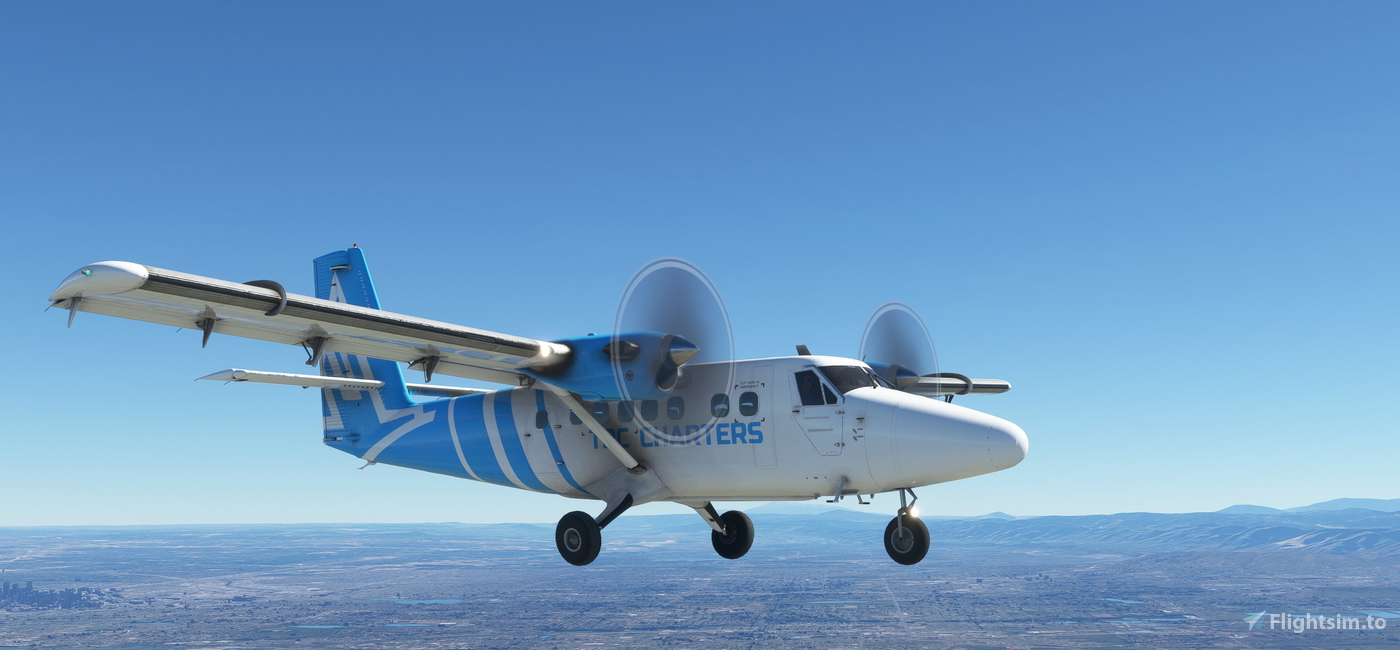 TPC Charters - DHC-6 300 Pax Wheels livery pour Microsoft Flight ...