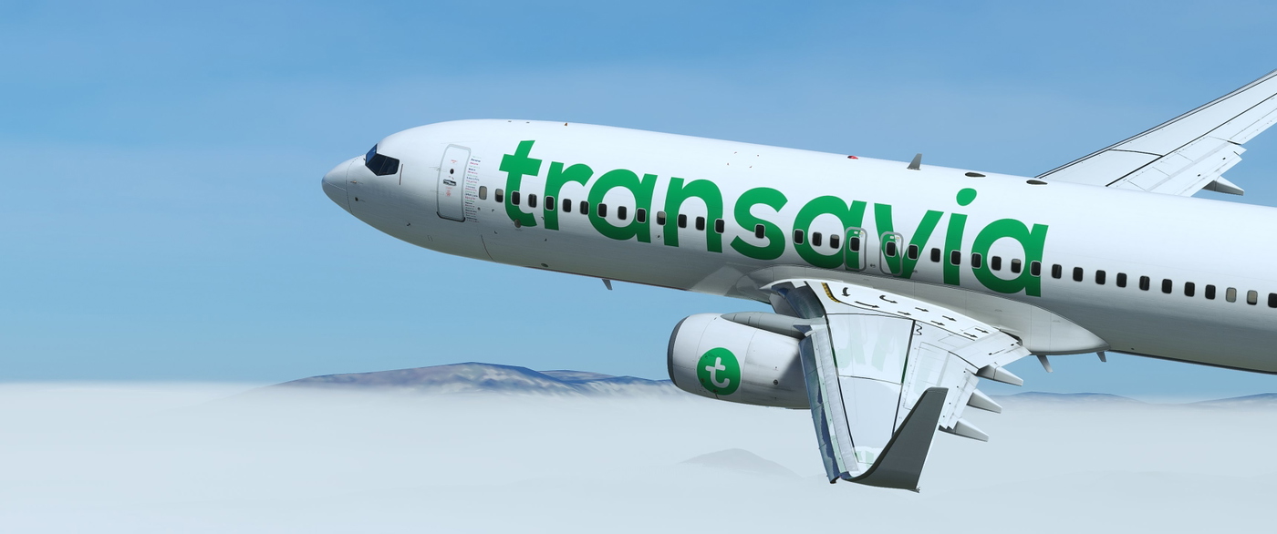 Transavia 737-8K2 mini pack for Microsoft Flight Simulator | MSFS