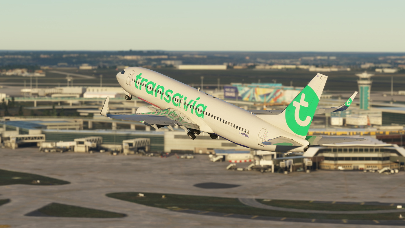 PMDG 737-800 Transavia France F-GZHA for Microsoft Flight Simulator | MSFS