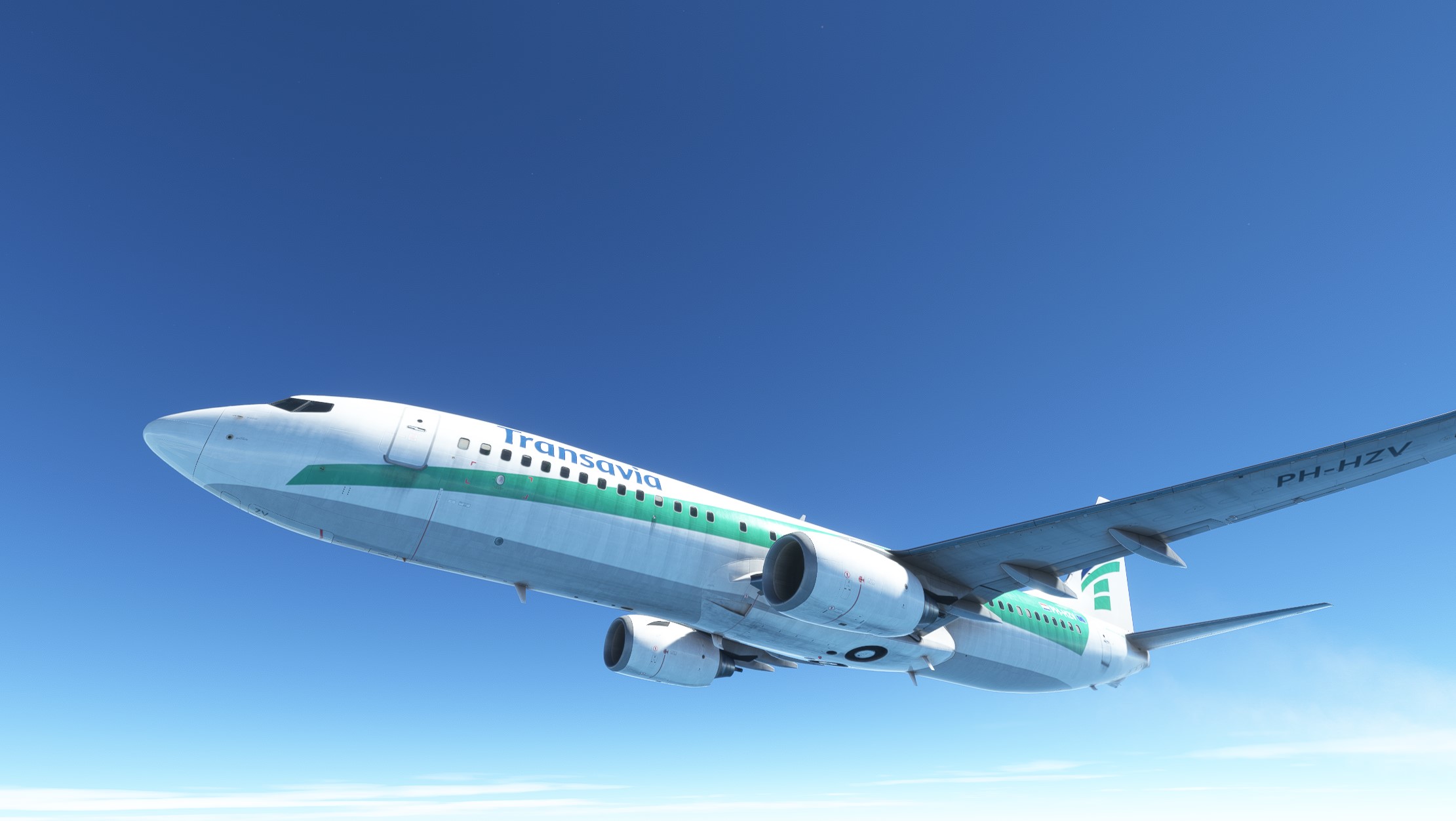 Transavia OLD Livery | Dirty | (PH-HZV) w/Interiors & Eyebrows - MSFS ...