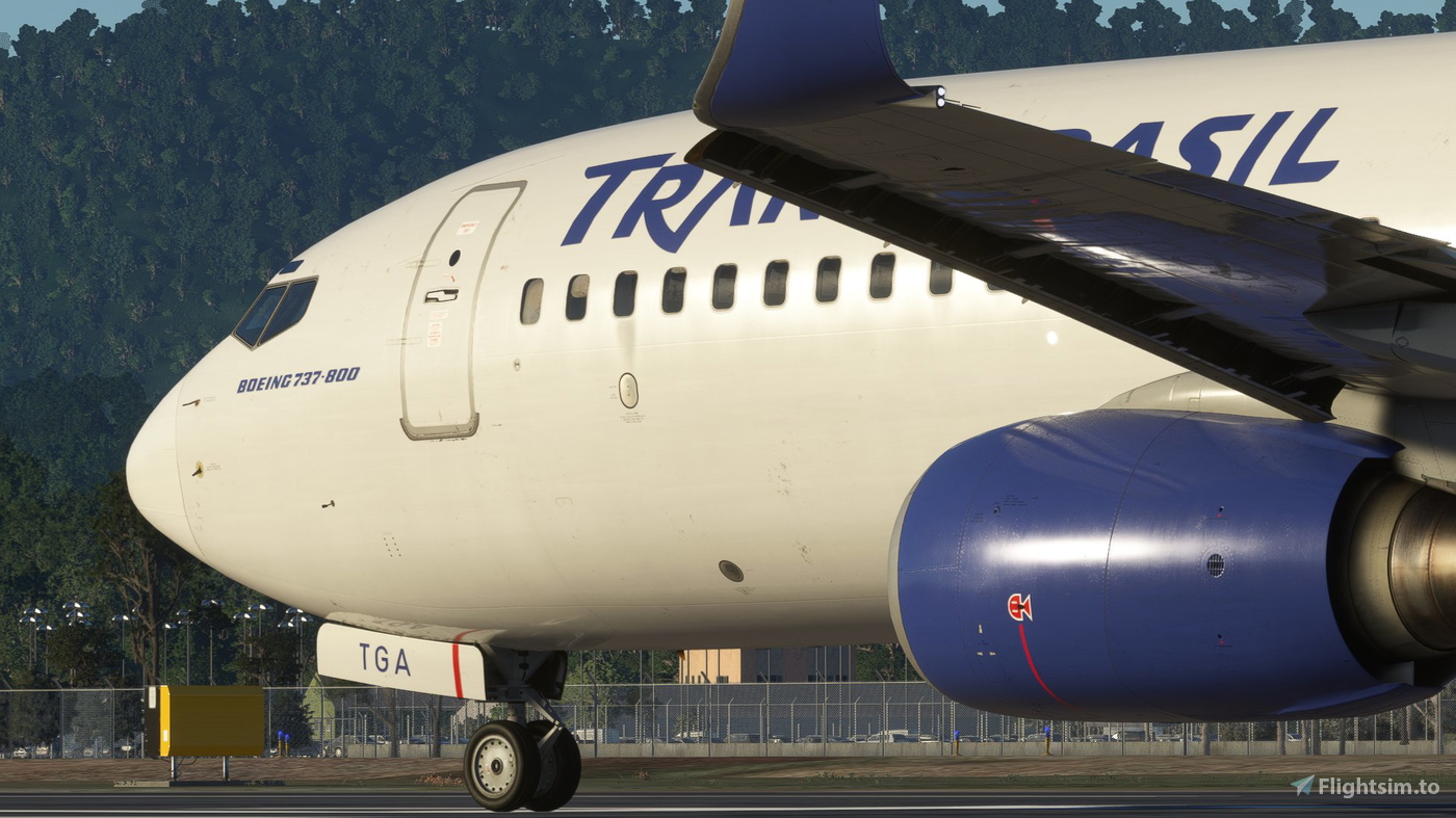 TransBrasil 737-800 PT-TGA PMDG for Microsoft Flight Simulator | MSFS
