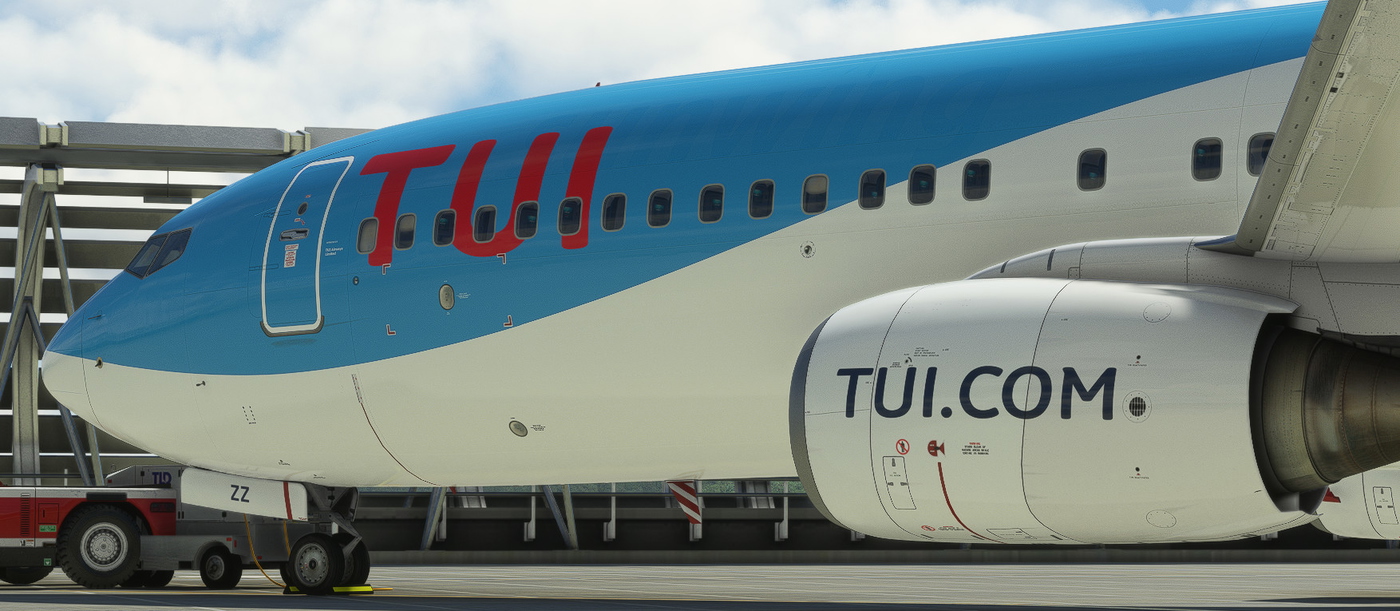 TUI UK B738 G-FDZZ (8K) for Microsoft Flight Simulator | MSFS