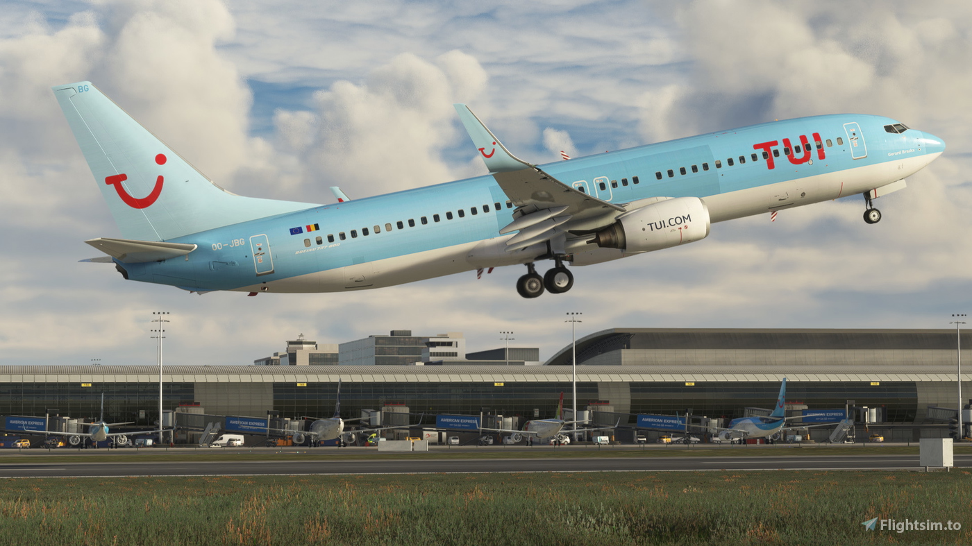 TUIFly Belgium (4-Pack) - PMDG 737-800 for Microsoft Flight Simulator ...