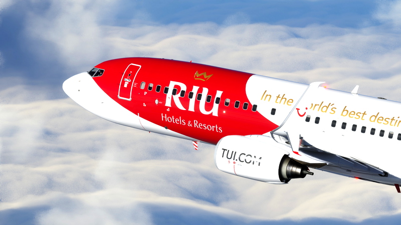 Tuifly [D-ATUZ RIU Hotels] w/Cabin PMDG B737-800 for Microsoft Flight ...