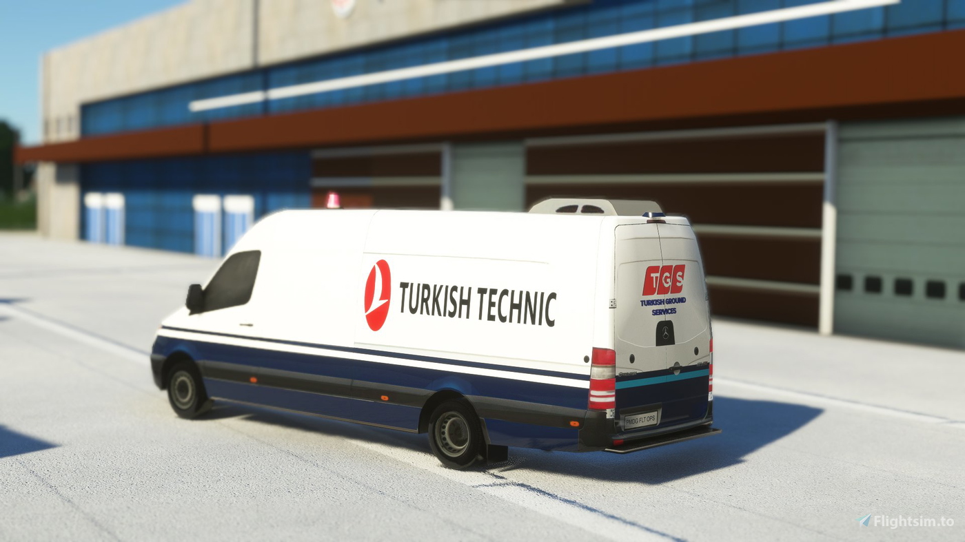 Turkish Ground Service for PMDG B738 for Microsoft Flight Simulator | MSFS