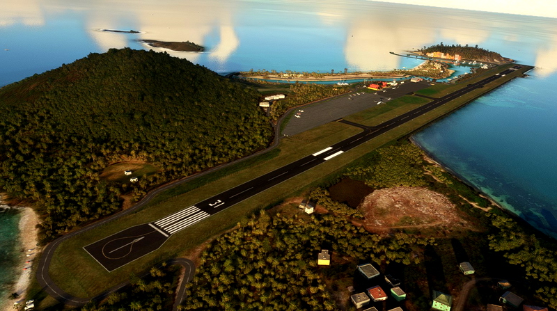 TVSC CANOUAN AIRPORT + HARBORD V 3.0.0 for MSFS World Update XVI for ...