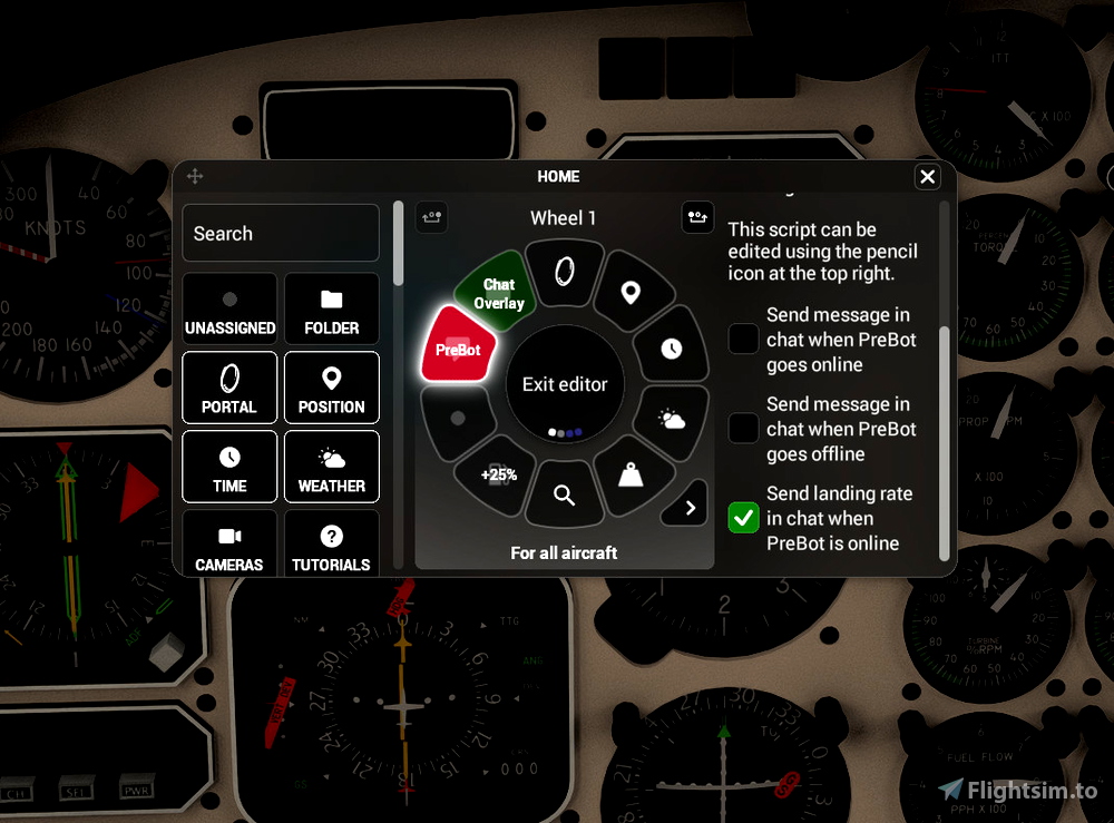 Twitch Prediction Bot for Flow Pro for Microsoft Flight Simulator | MSFS