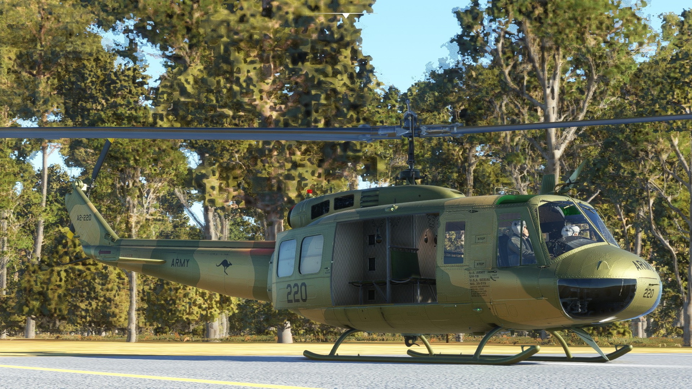 UH-1H - Royal Australian Army A2-220 for Microsoft Flight Simulator | MSFS