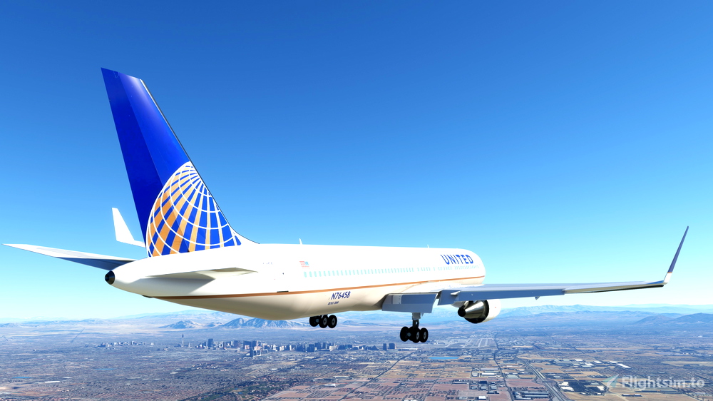 United 767-300ER for SnowPalmStudios' Boeing 767-300ER Winglets for ...