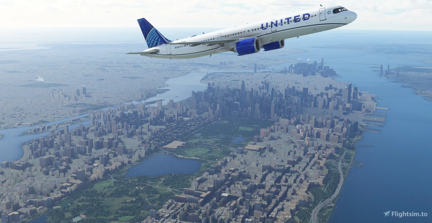 United Airlines "2019 livery" "N321UA" LatinVFR A321 Neo leap for ...