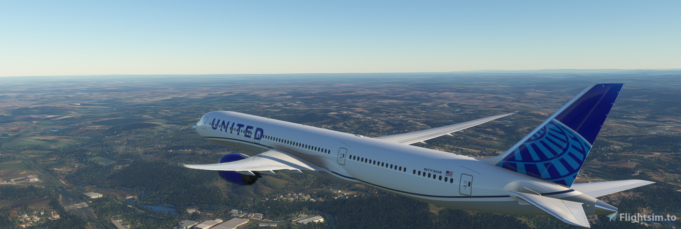 United Airlines B787 COLORS for Microsoft Flight Simulator | MSFS