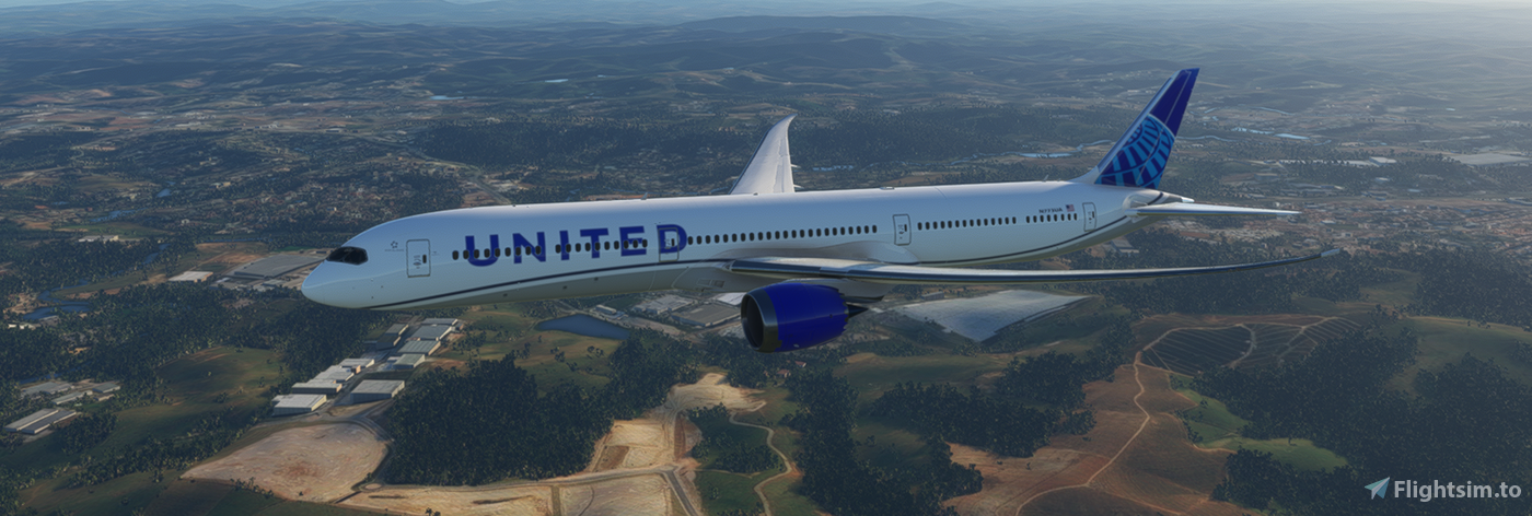 United Airlines B787 COLORS for Microsoft Flight Simulator | MSFS