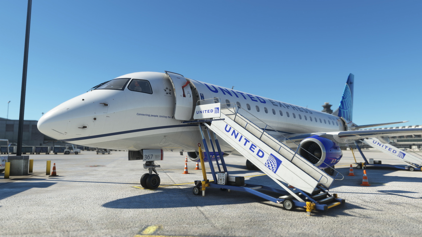 United Express - Evo Blue / E175 Triple Pack for Microsoft Flight ...