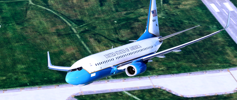 United States Air Force BBJ | 90540 | PMDG 737-700 BBJ for Microsoft ...