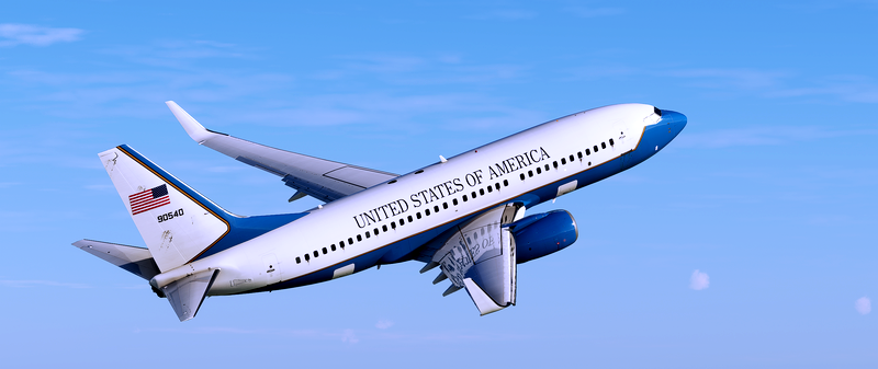 United States Air Force BBJ | 90540 | PMDG 737-700 BBJ for Microsoft ...