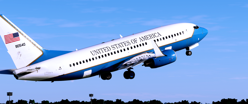 United States Air Force BBJ | 90540 | PMDG 737-700 BBJ for Microsoft ...