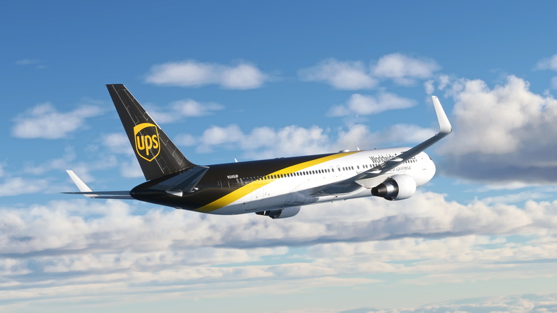 UPS - CS 767-300ER for Microsoft Flight Simulator | MSFS